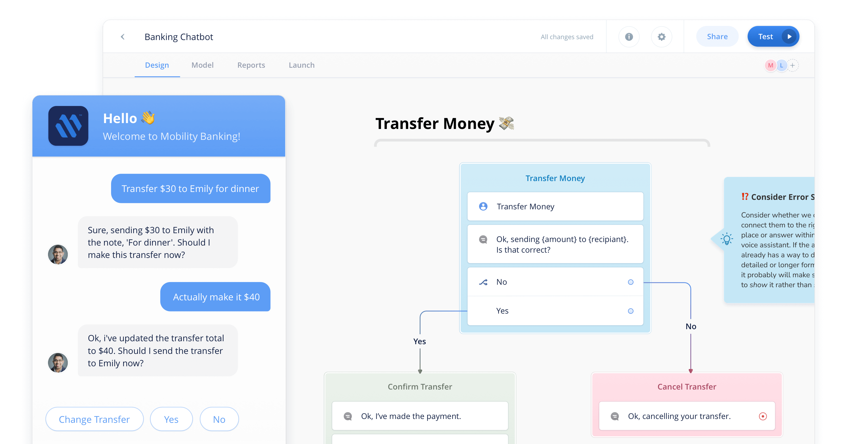 Voiceflow | Design, prototype & launch voice & chat apps